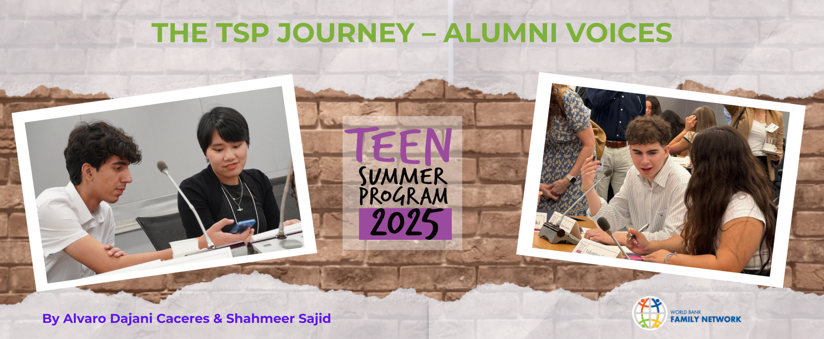 The TSP Journey – Alumni Voices | Family Network